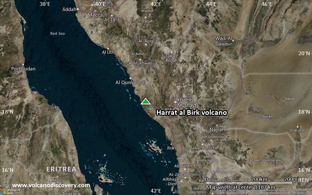 Harrat al Birk Vulkan, western Saudi Arabia - Information ...