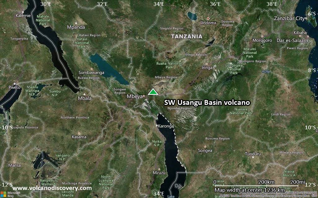 SW Usangu Basin Volcan, Tanzania - Infos | VolcanoAdventures