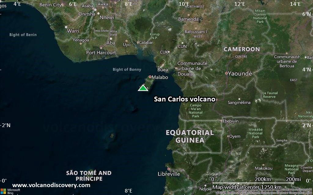 Erdbeben am Vulkan San Carlos: jüngste Beben seit 1900 | VolcanoAdventures