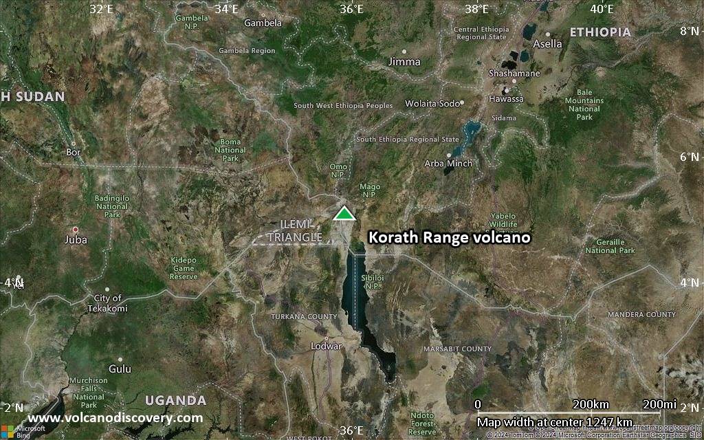 Korath Range Volcano, Ethiopia - facts & information | VolcanoAdventures