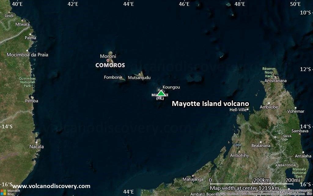 Mayotte Island Vulkan, France, Western Indian Ocean - Information ...