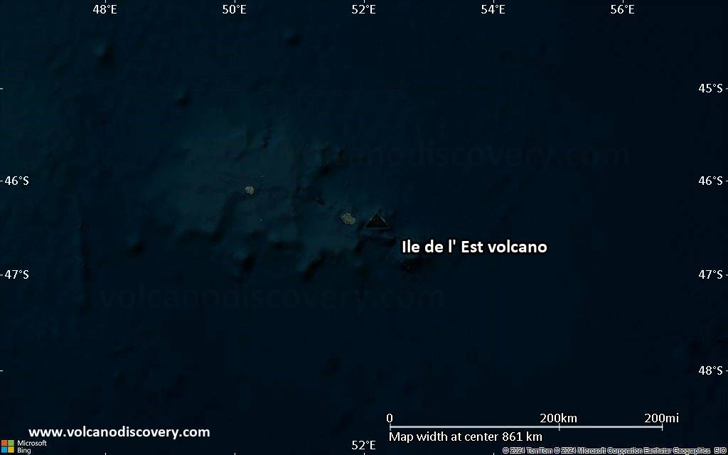 Ile de l'Est Vulkan, France, Southern Indian Ocean - Information ...