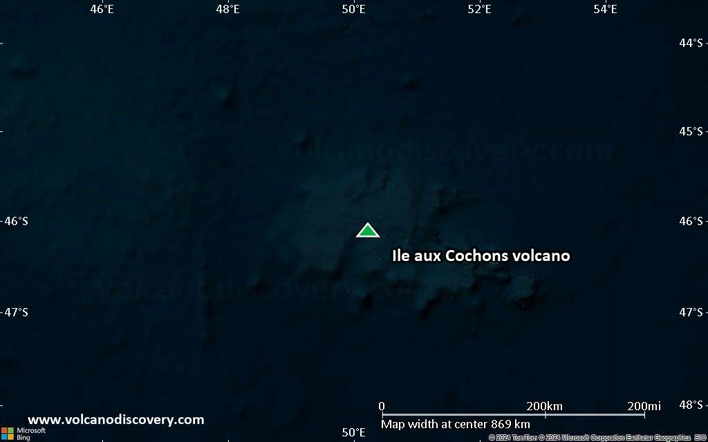 Ile aux Cochons Volcan, France, Southern Indian Ocean - Infos ...