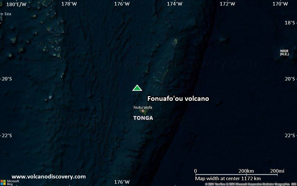 Falcon Island Volcan, Tonga, Tonga Islands - Infos | VolcanoAdventures