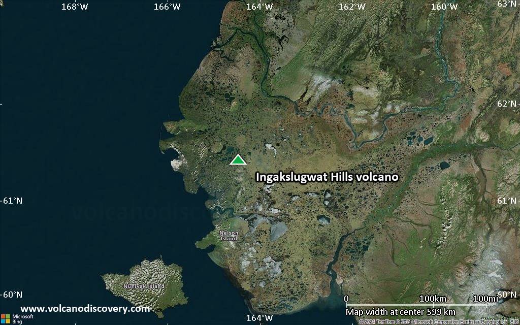 Erdbeben am Vulkan Ingakslugwat Hills: jüngste Beben seit 1900 ...