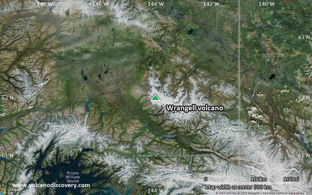 Wrangell Vulkan, United States, Eastern Alaska - Information ...