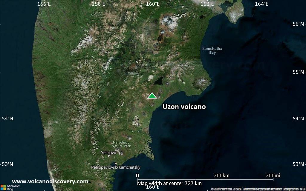 Tours to Uzon volcano - adventure, photo, walking and study trips ...