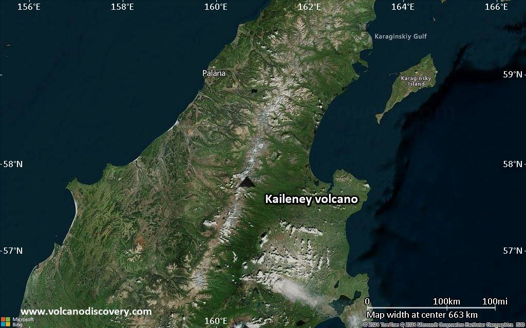 Kaileney Volcano, Kamchatka, Russia - facts & information ...