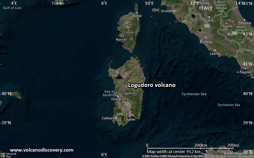 Logudoro volcano (Italy) facts & information | VolcanoAdventures