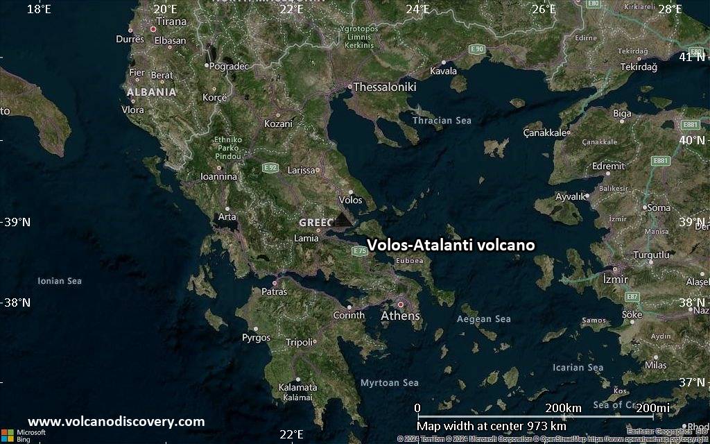 Volos-Atalanti volcano (Greece) facts & information | VolcanoAdventures