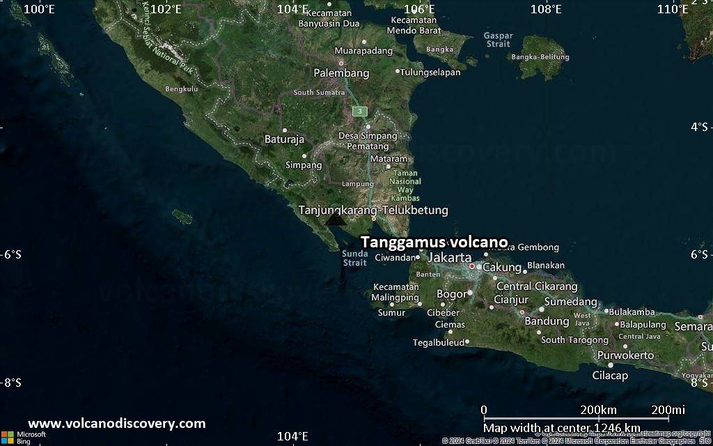 Tanggamus volcano (Indonesia) facts & information | VolcanoDiscovery