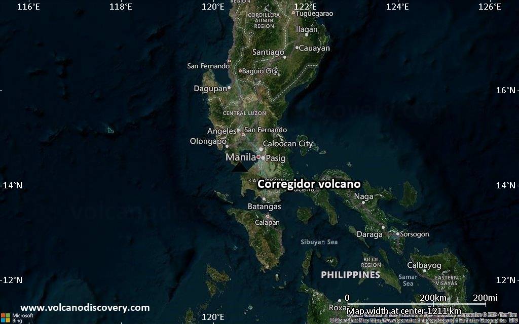 Corregidor volcano (Philippines) facts & information | VolcanoAdventures