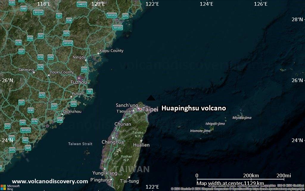 Huapinghsu volcano (Taiwan) facts & information | VolcanoAdventures