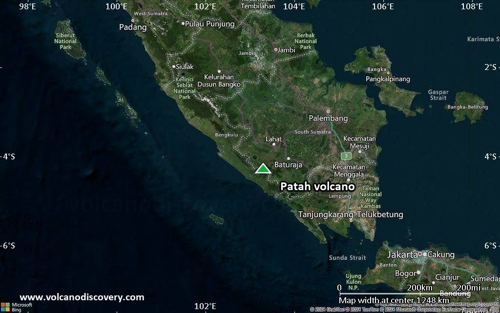 Patah Vulkan, Sumatra (Indonesien) - Information | VolcanoDiscovery