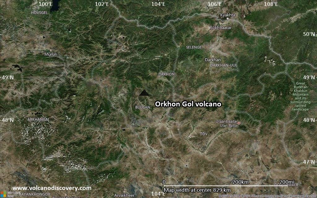 Orkhon Gol volcano (Mongolia) facts & information | VolcanoAdventures