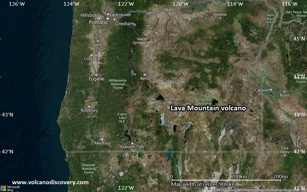 Lava Mountain volcano (Oregon, United States) facts & information ...
