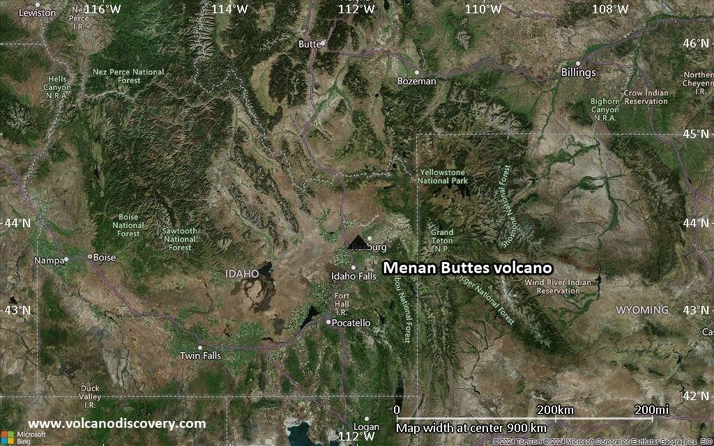 Menan Buttes Volcano (Idaho, United States) Facts & Information ...