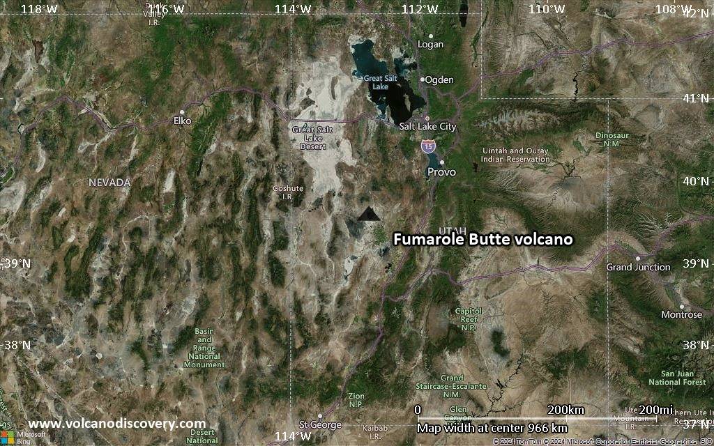 Fumarole Butte volcano (Utah, United States) facts & information ...