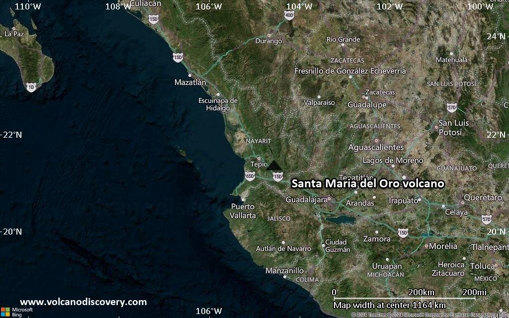 Santa Maria del Oro volcano (Mexico) facts & information ...