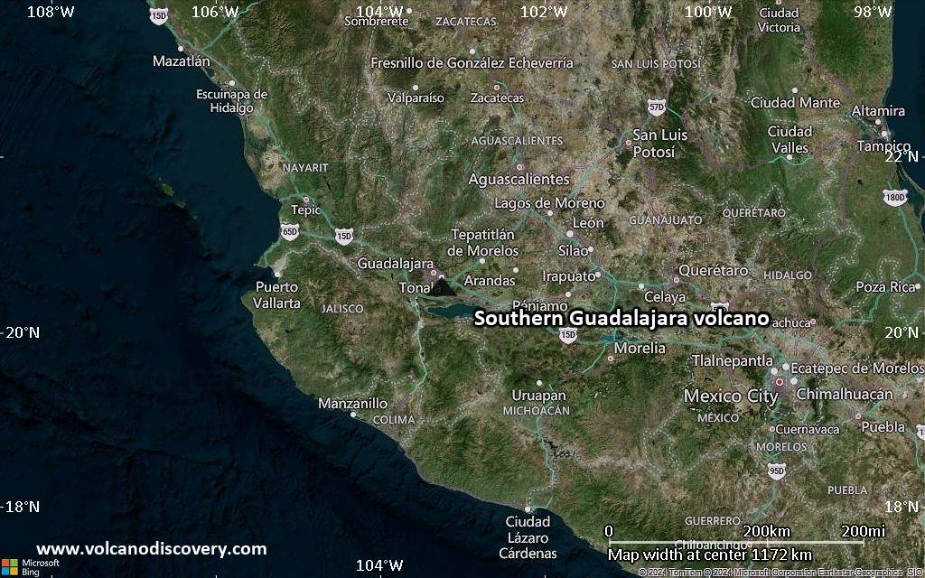 Southern Guadalajara volcano (Mexico) facts & information ...