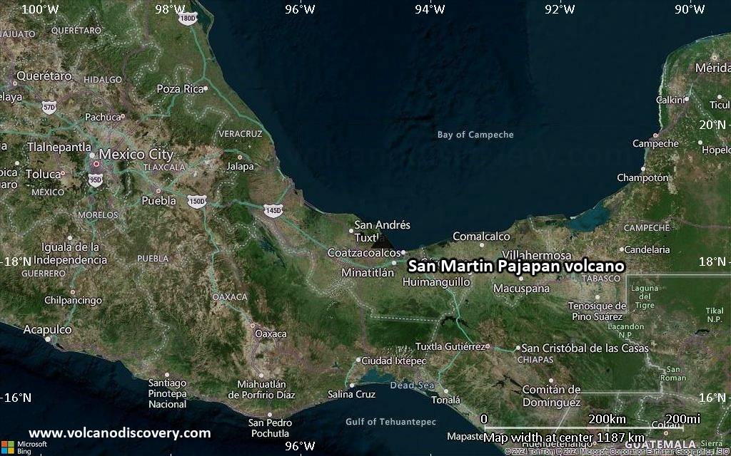 San Martin Pajapan volcano (Mexico) facts & information | VolcanoAdventures