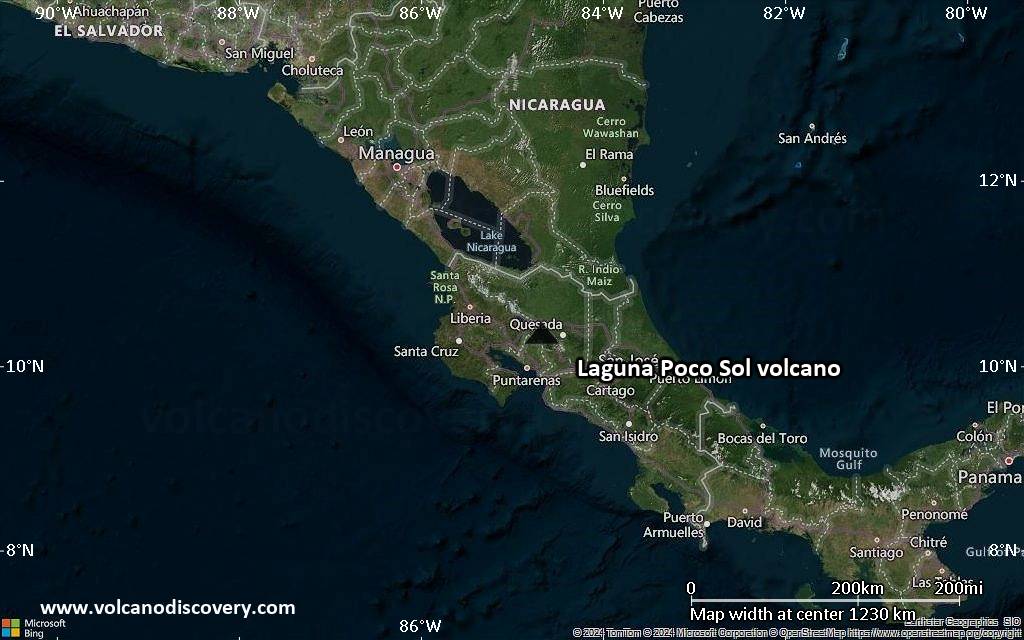 Laguna Poco Sol volcano (Costa Rica) facts & information | VolcanoDiscovery