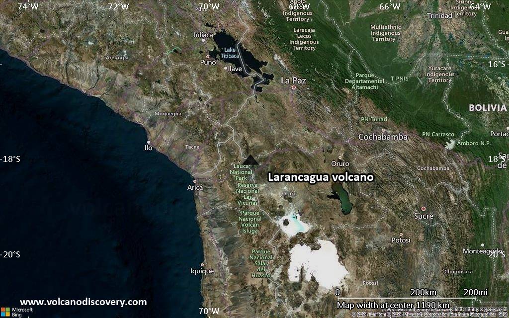 Larancagua Volcano (Bolivia) Facts & Information | VolcanoDiscovery