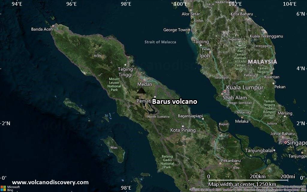 Barus volcano (Sumatra, Indonesia) facts & information | VolcanoAdventures