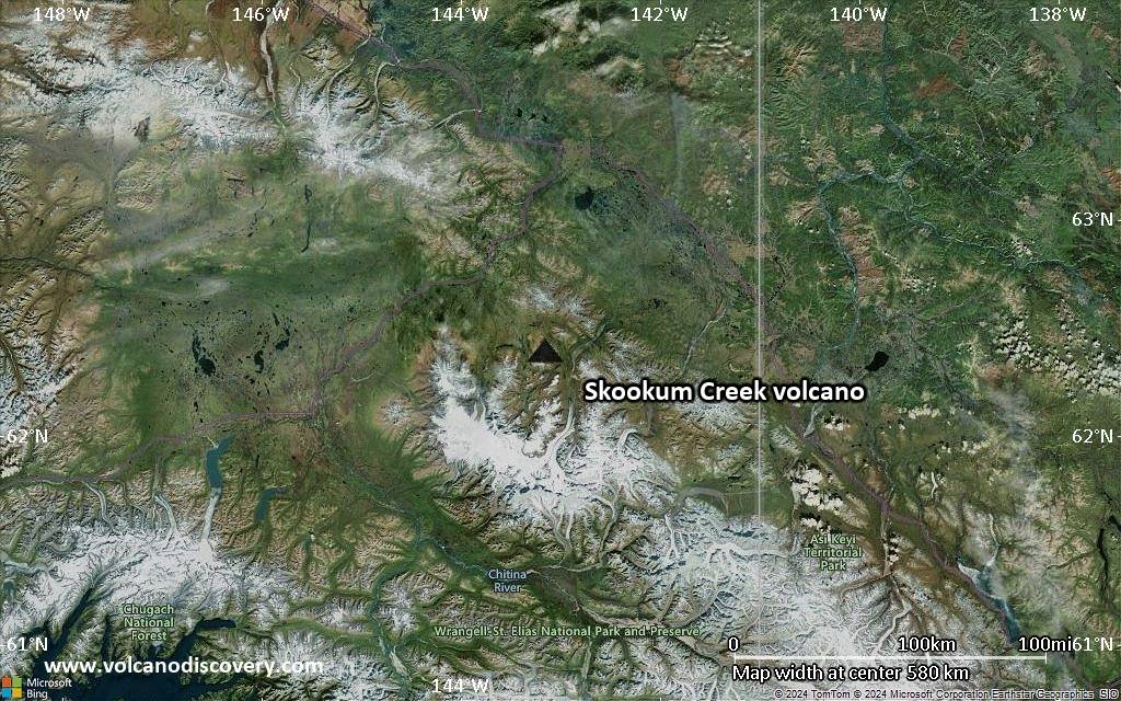 Skookum Creek volcano (Eastern Alaska, US) facts & information ...