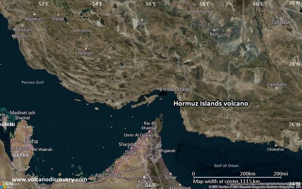 Hormuz Islands (Iran) facts & information | VolcanoAdventures