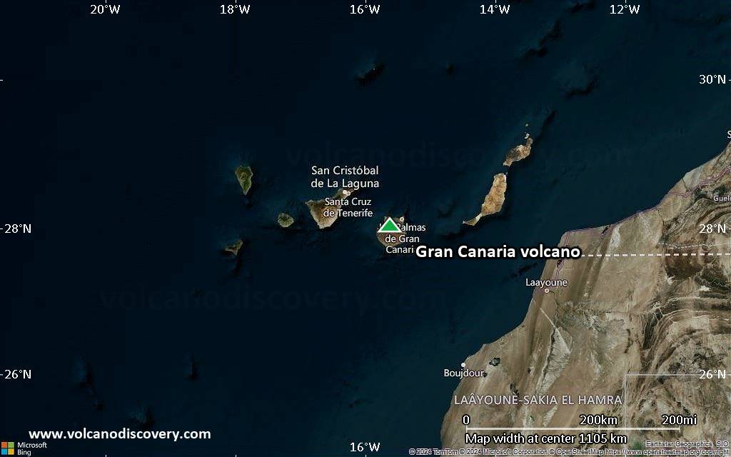 Gran Canaria Volcano, Spain - facts & information | VolcanoAdventures