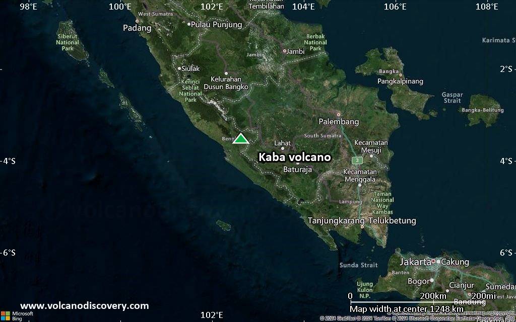Kaba Volcano, Sumatra (Indonesia) - facts & information | VolcanoAdventures