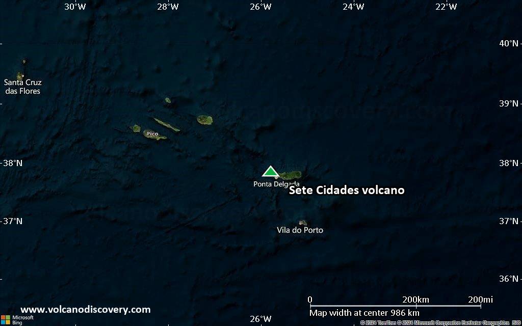 Sete Cidades Volcano, Azores (Portugal) - Facts & Information ...