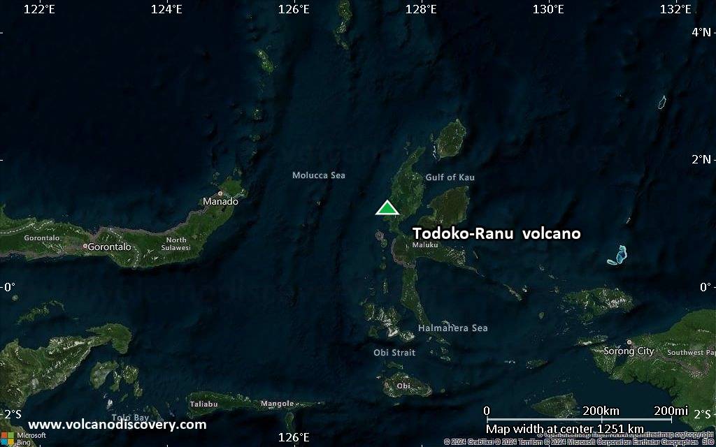 Todoko-Ranu Volcano, Halmahera (Indonesia) - facts & information ...