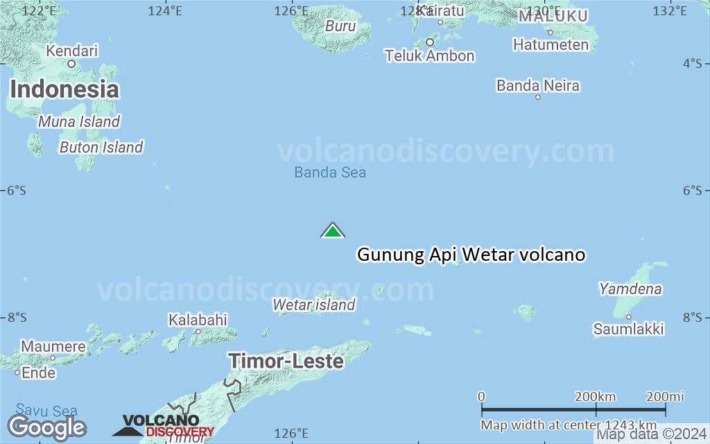 Gunung Api Wetar Volcano, Banda Sea (Indonesia) - facts & information ...