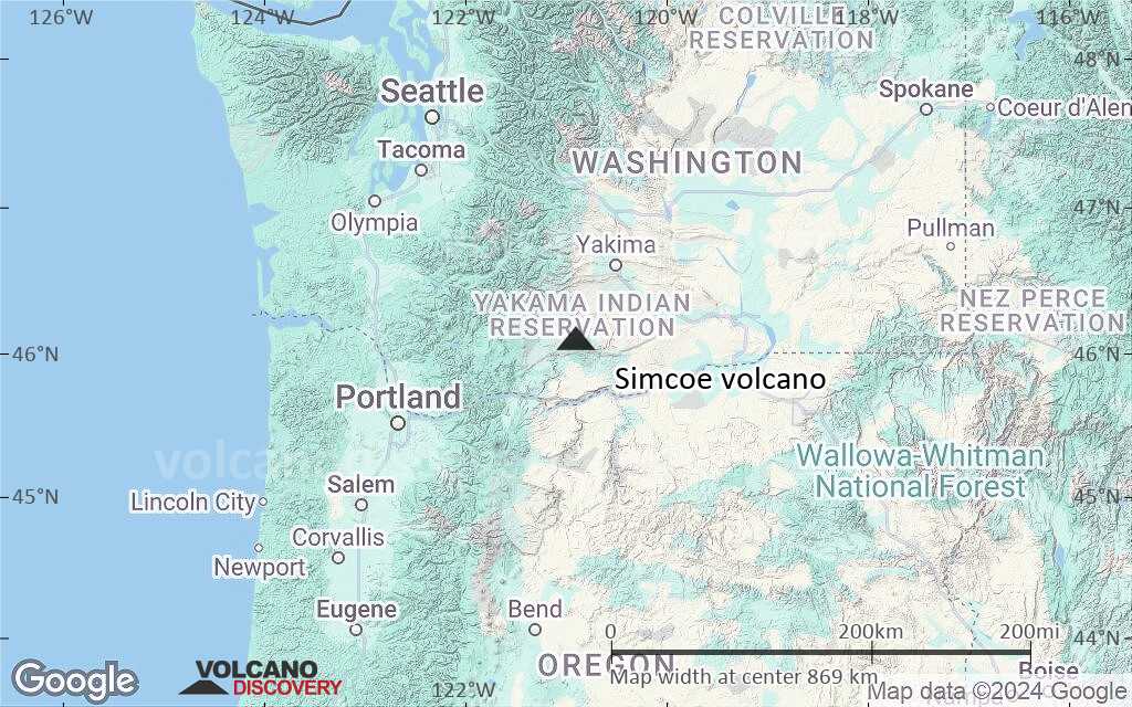 Simcoe Volcan, Washington (Canada and USA (mainland)) - Infos ...