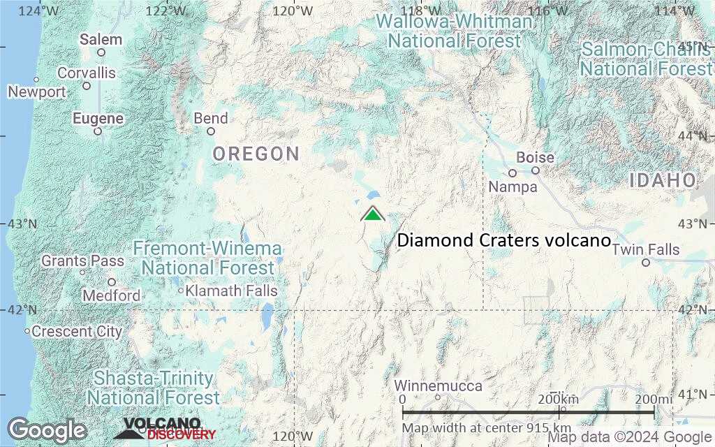Diamond Craters Volcan, Oregon (Canada and USA (mainland)) - Infos ...