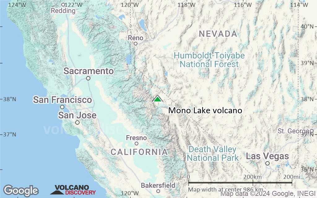 Mono Lake California Map