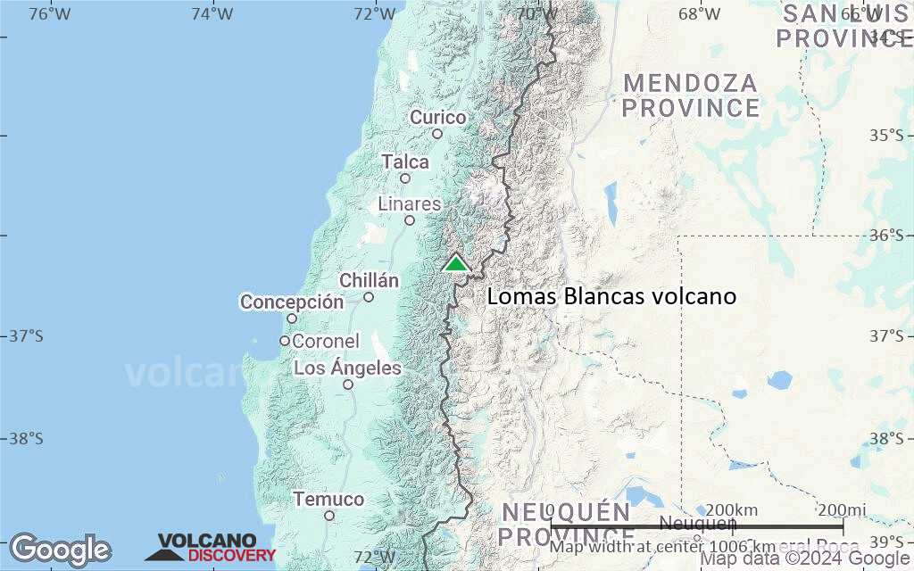 Lomas Blancas Volcano, Chile - Facts & Information | VolcanoDiscovery