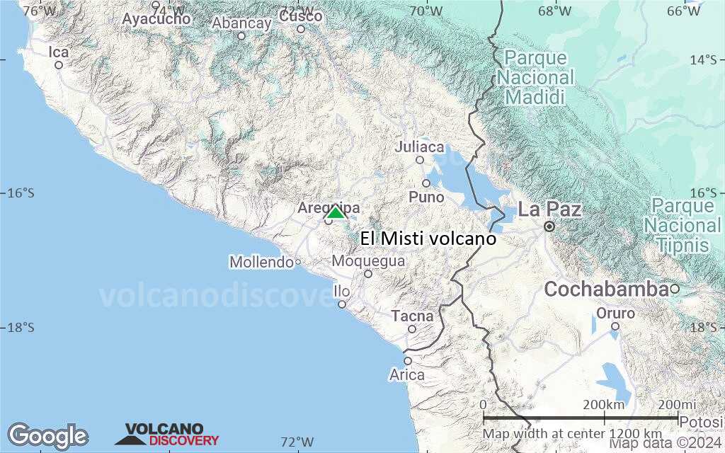 El Misti Volcano, Peru - Facts & Information | VolcanoDiscovery