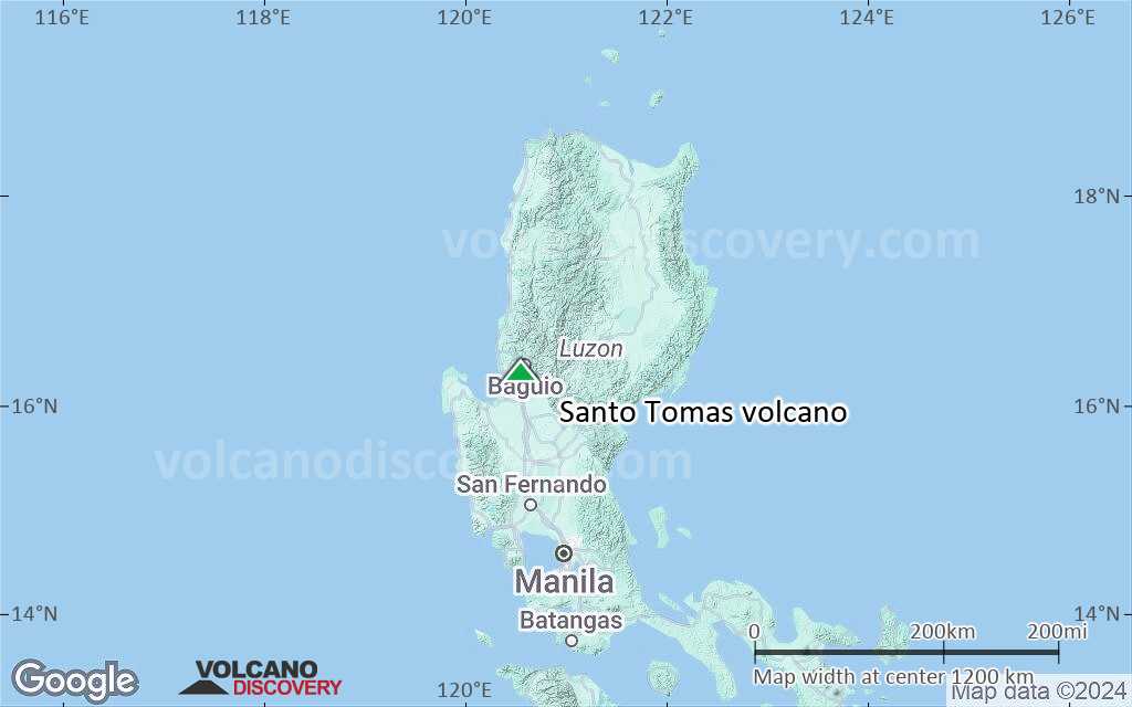 Santo Tomas Vulkan, Luzon Island (Philippines) - Information ...