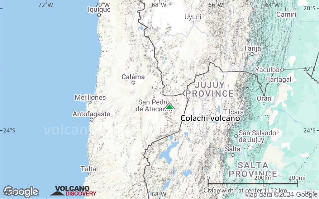 Colachi Vulkan, Chile - Information | VolcanoAdventures