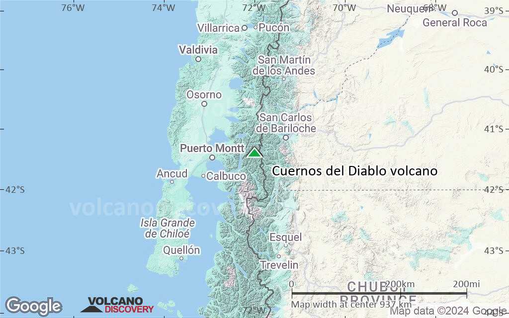 Cuernos del Diablo Volcan, Chile - Infos | VolcanoAdventures