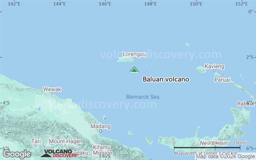 Baluan Volcano, Manus Province (Papua New Guinea) - facts & information