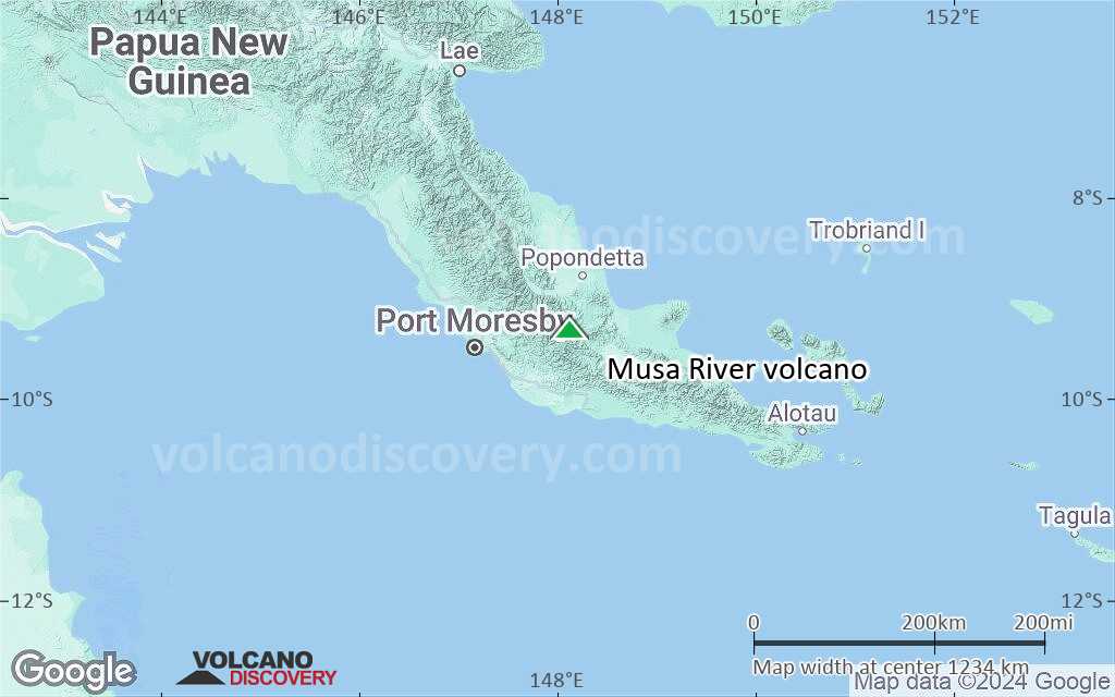 Musa River Volcan, New Guinea (Papua New Guinea) - Infos ...