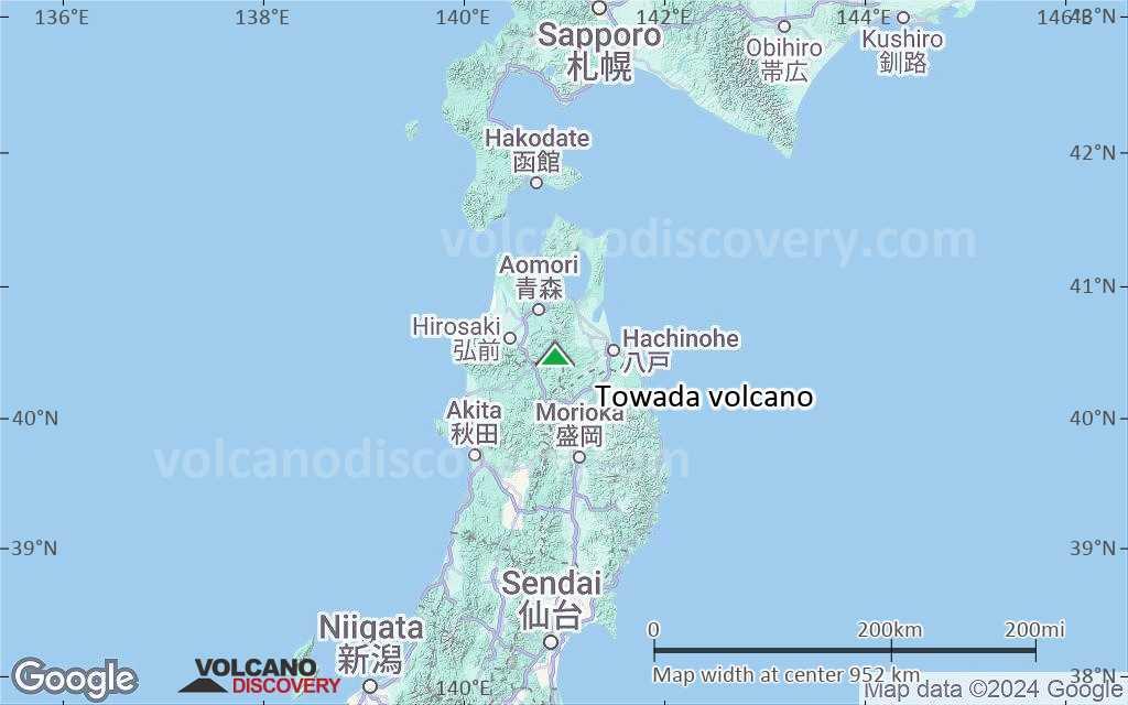 Towada Volcan, Honshu (Japan) - Infos | VolcanoAdventures