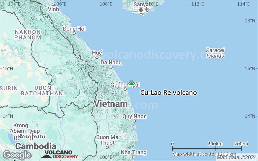 Cu-Lao Re Volcano, Vietnam - facts & information | VolcanoDiscovery