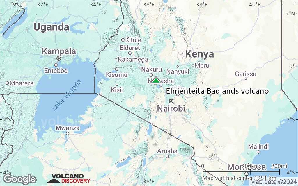 Elmenteita Badlands Volcan, Kenya - Infos | VolcanoAdventures