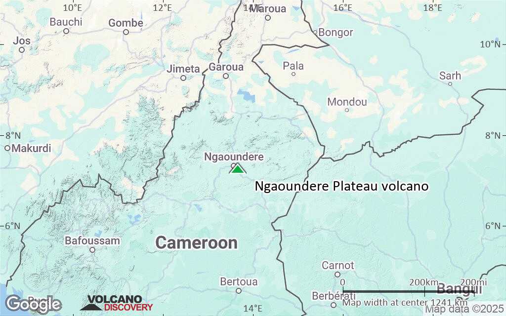 Ngaoundere Plateau Volcano, Cameroon - facts & information ...