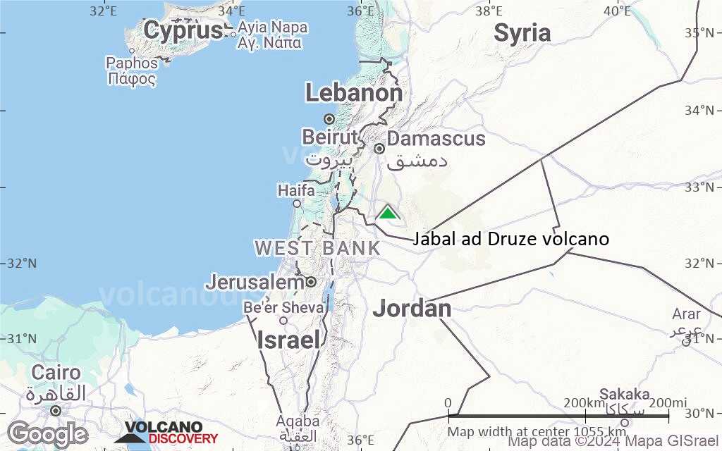 Jabal ad Druze Volcano, Syria - Facts & Information | VolcanoDiscovery